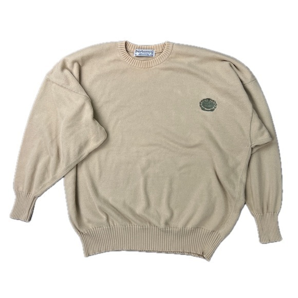 Burberry | Sweaters | Burberry Embroidered Crest Logo Sweater | Poshmark